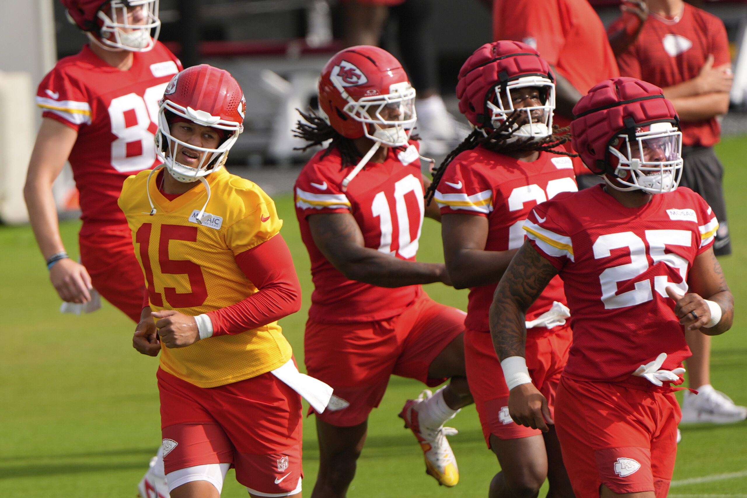 Chiefs open training camp focused on Super Bowl redemption following ...
